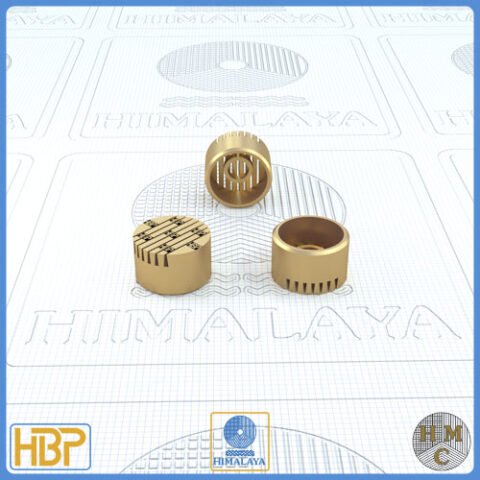 1/2 Inch Taper Slotted Brass Core Vents
